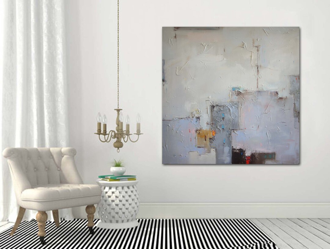Large Contemporary Art, Mixed Media Abstract Painting, Original Artwork ...