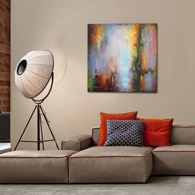 Abstrakte Ölgemälde große Leinwand Kunst Original-Kunstwerk - Etsy.de