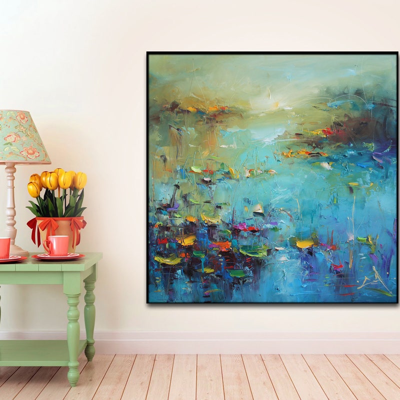 Square Canvas Art - Etsy