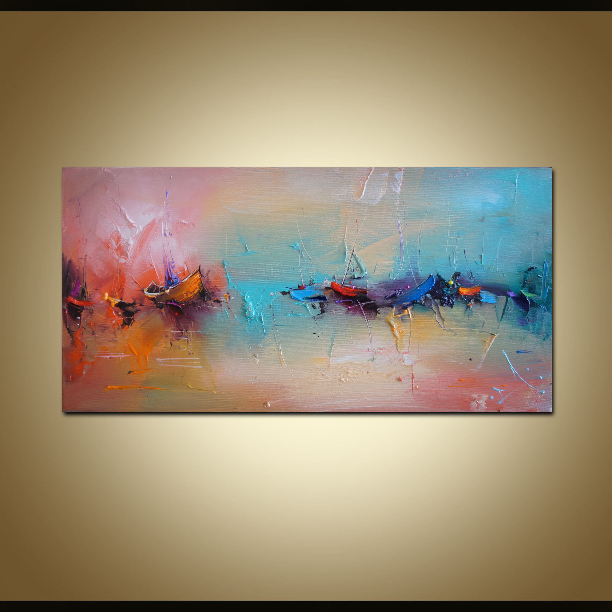 oil painting original art abstract art wall art abstract modern ...