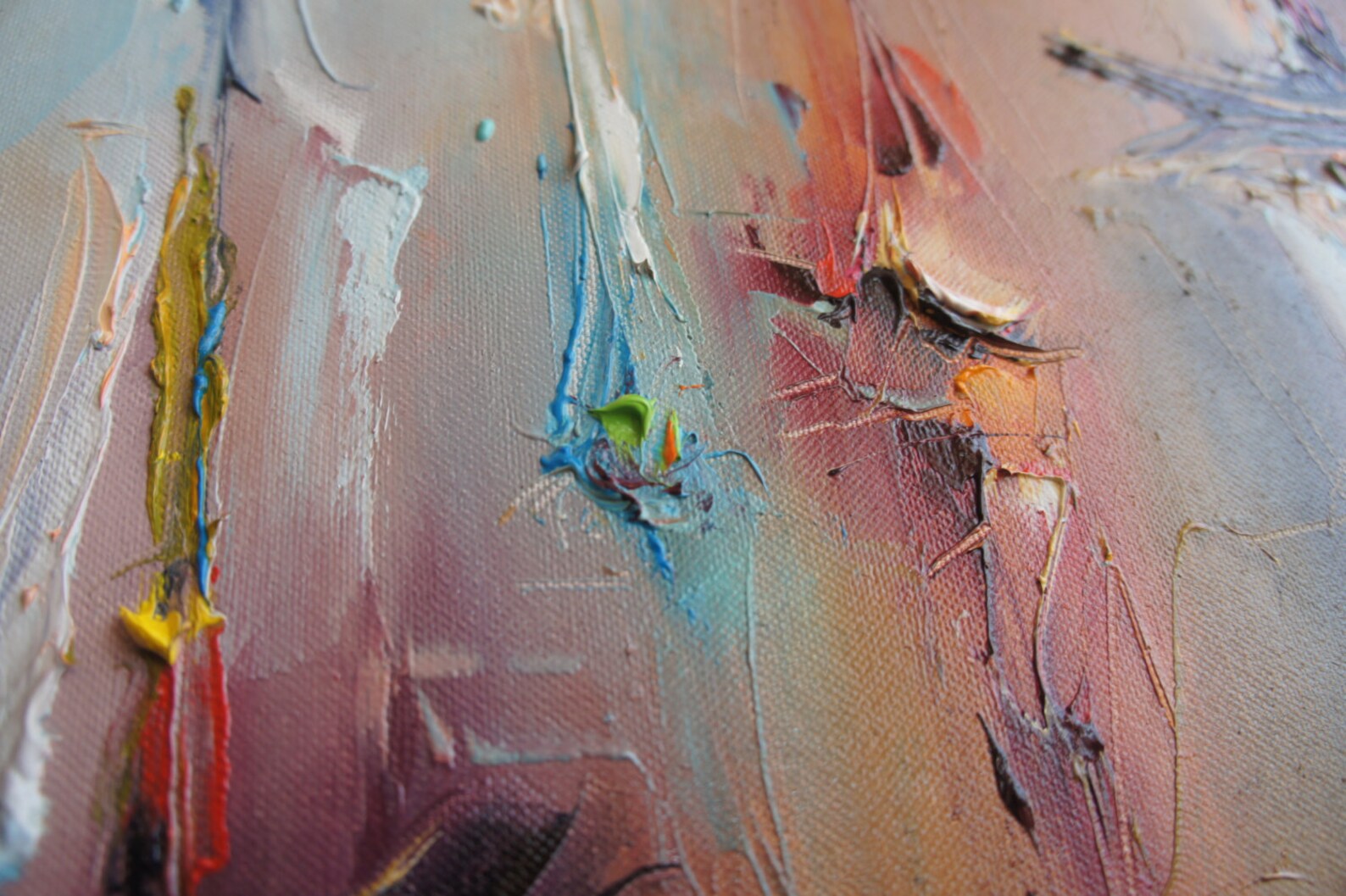 Oil Painting Abstract, Large Abstract Art, Original Abstract Art ...