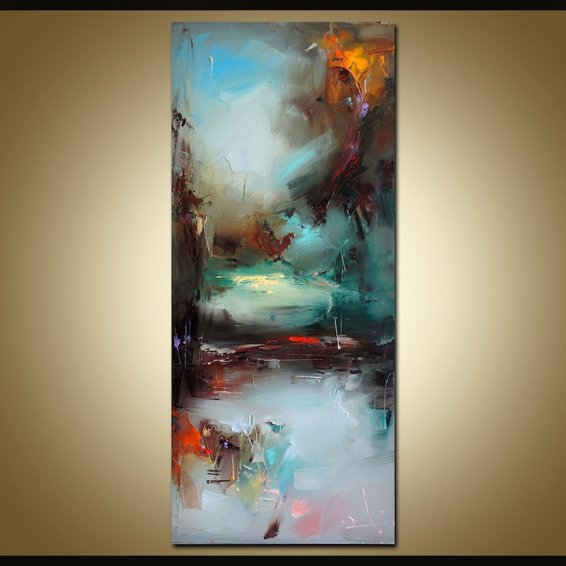 Large Abstract Painting - Etsy