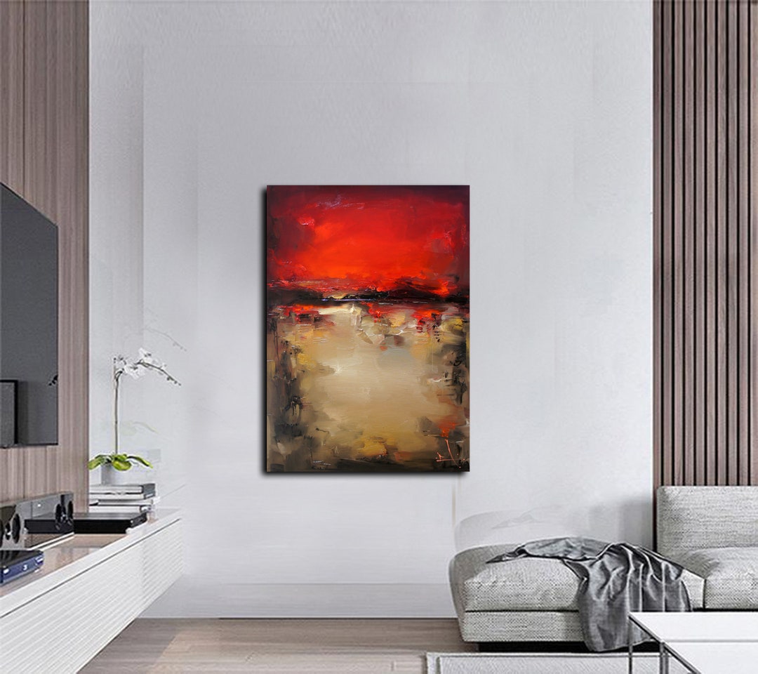 Large Abstract Painting Original Wall Art Abstract Wall Art Canvas ...