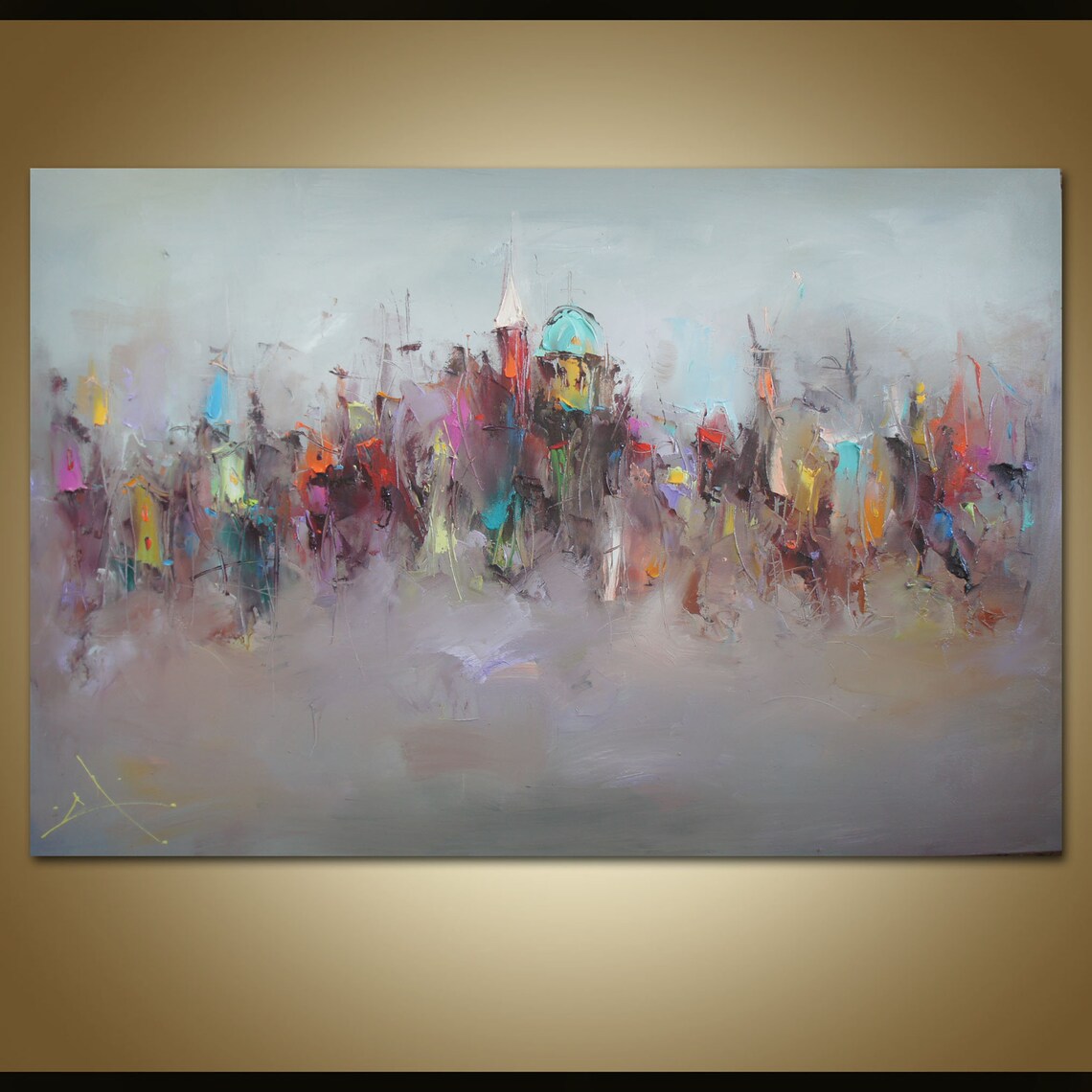 Large Canvas Painting Oil Painting Original Abstract Big Painting Wall ...
