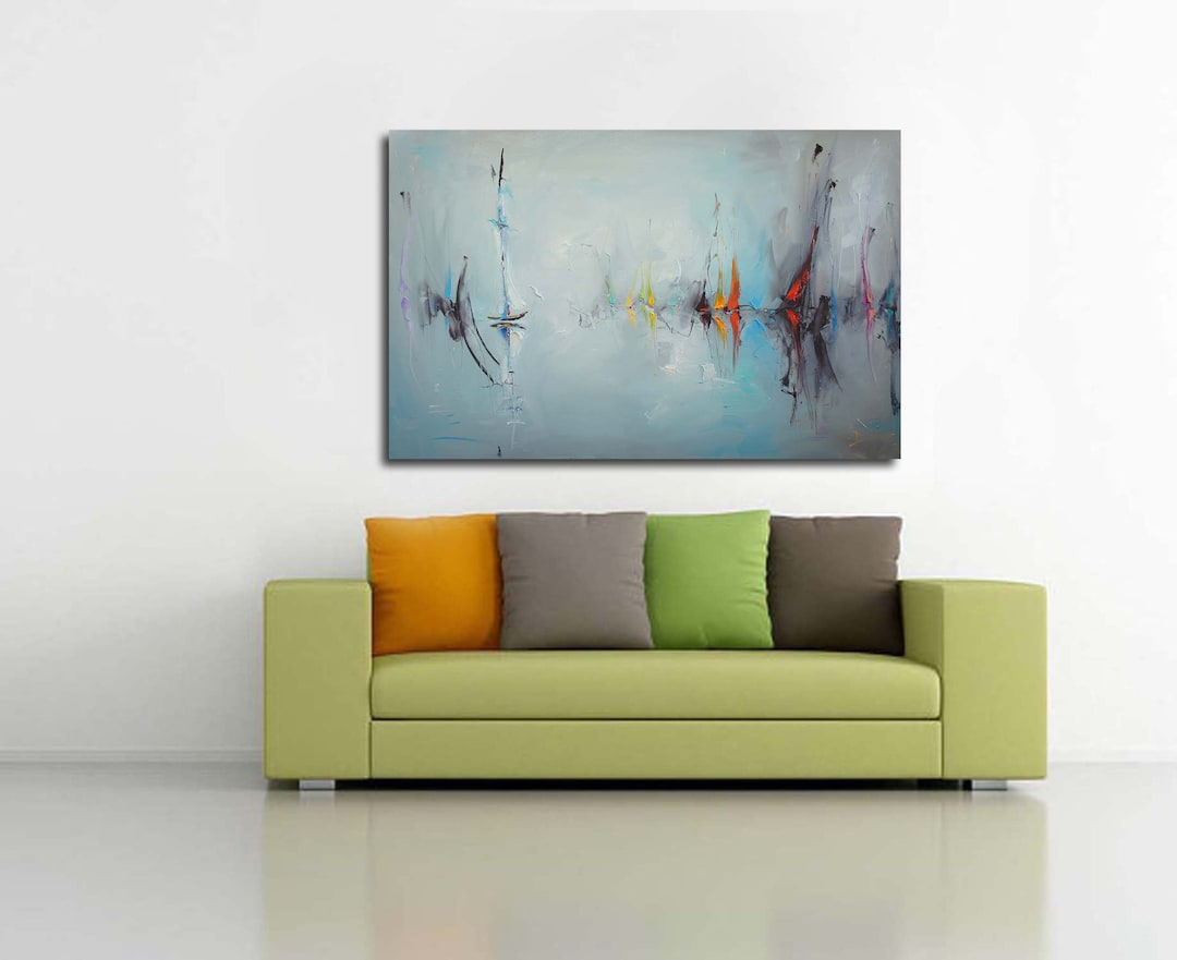 Abstract Canvas Art Print, Large Canvas Print, Wall Art Canvas Print ...