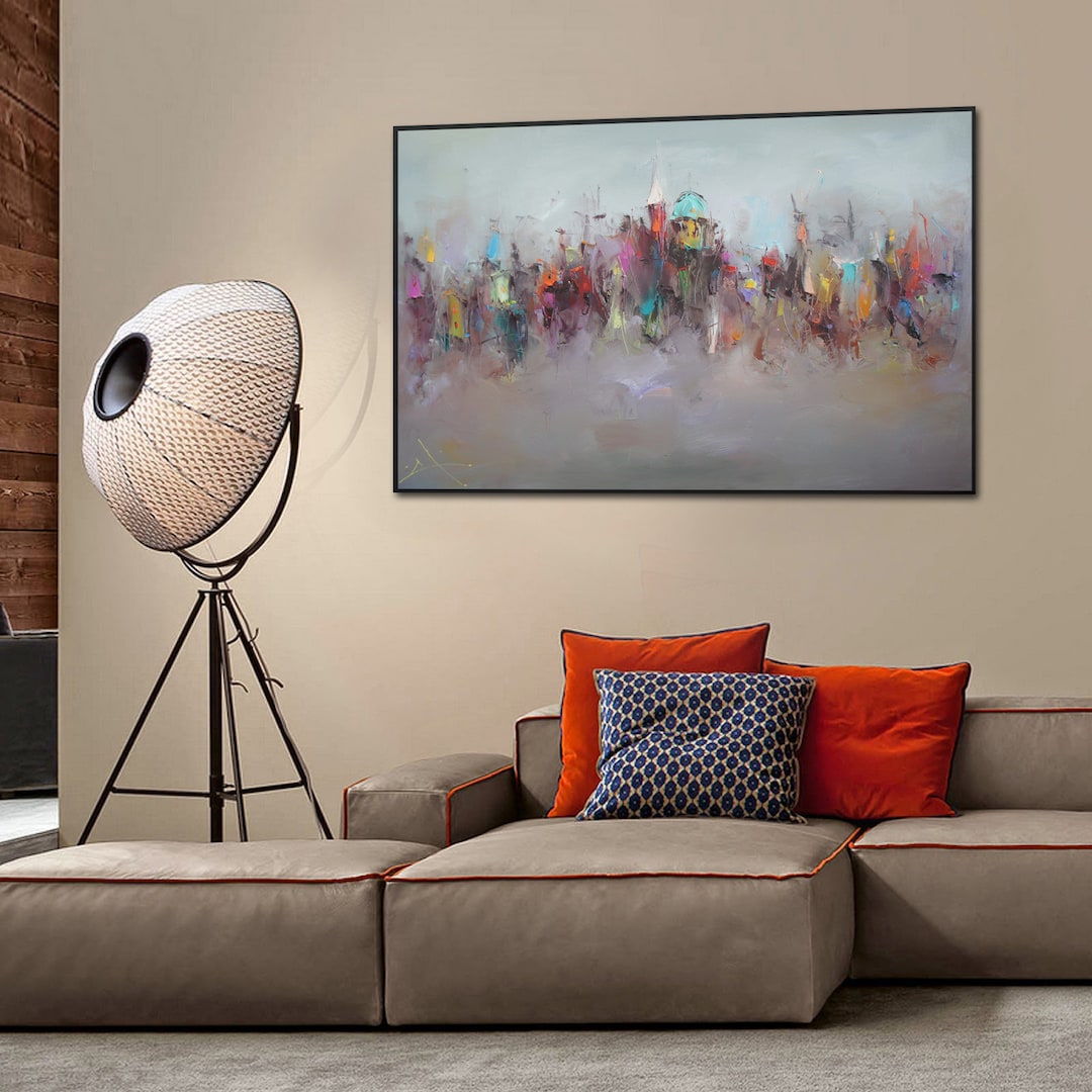 Large Canvas Painting Oil Painting Original Abstract Big Painting Wall ...