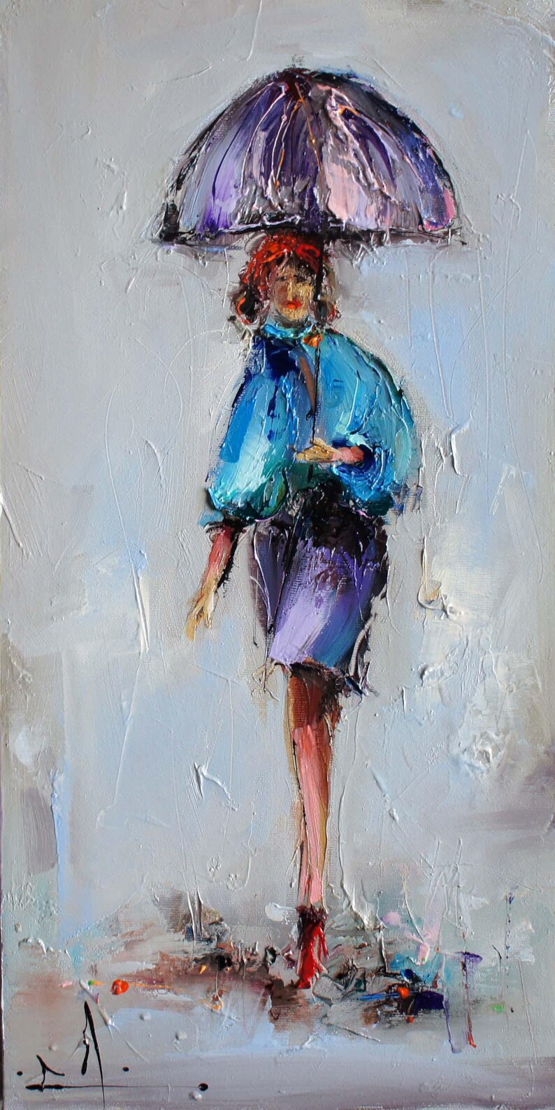 Abstract Women Figure Painting, Original Artwork, Modern Art, Abstract ...