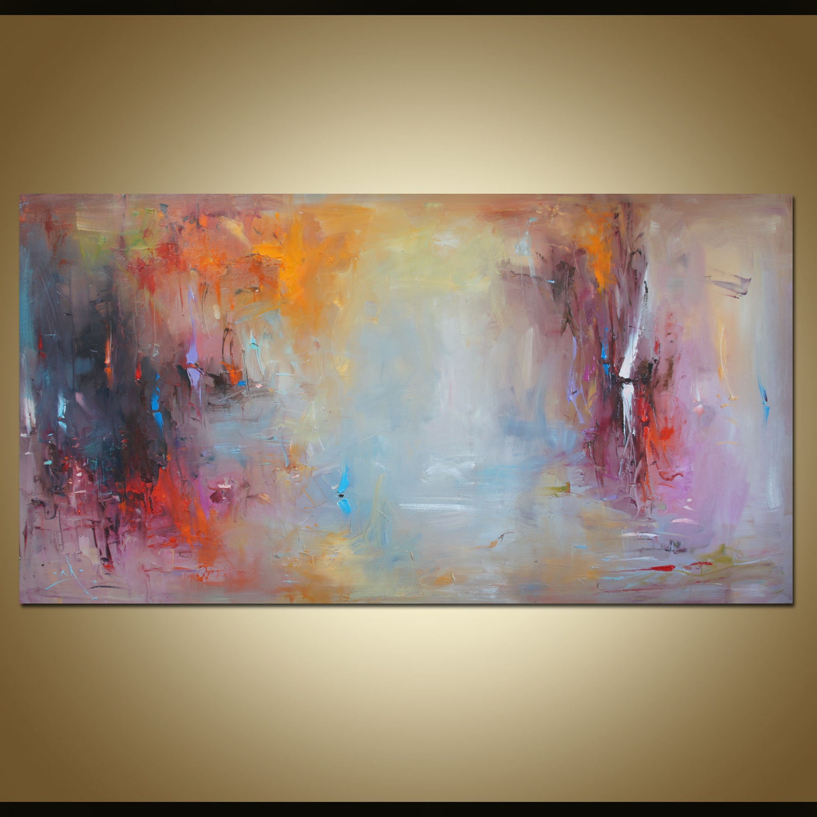Extra Large Abstract Painting Abstract Oil Paintings on Canvas Acrylic ...