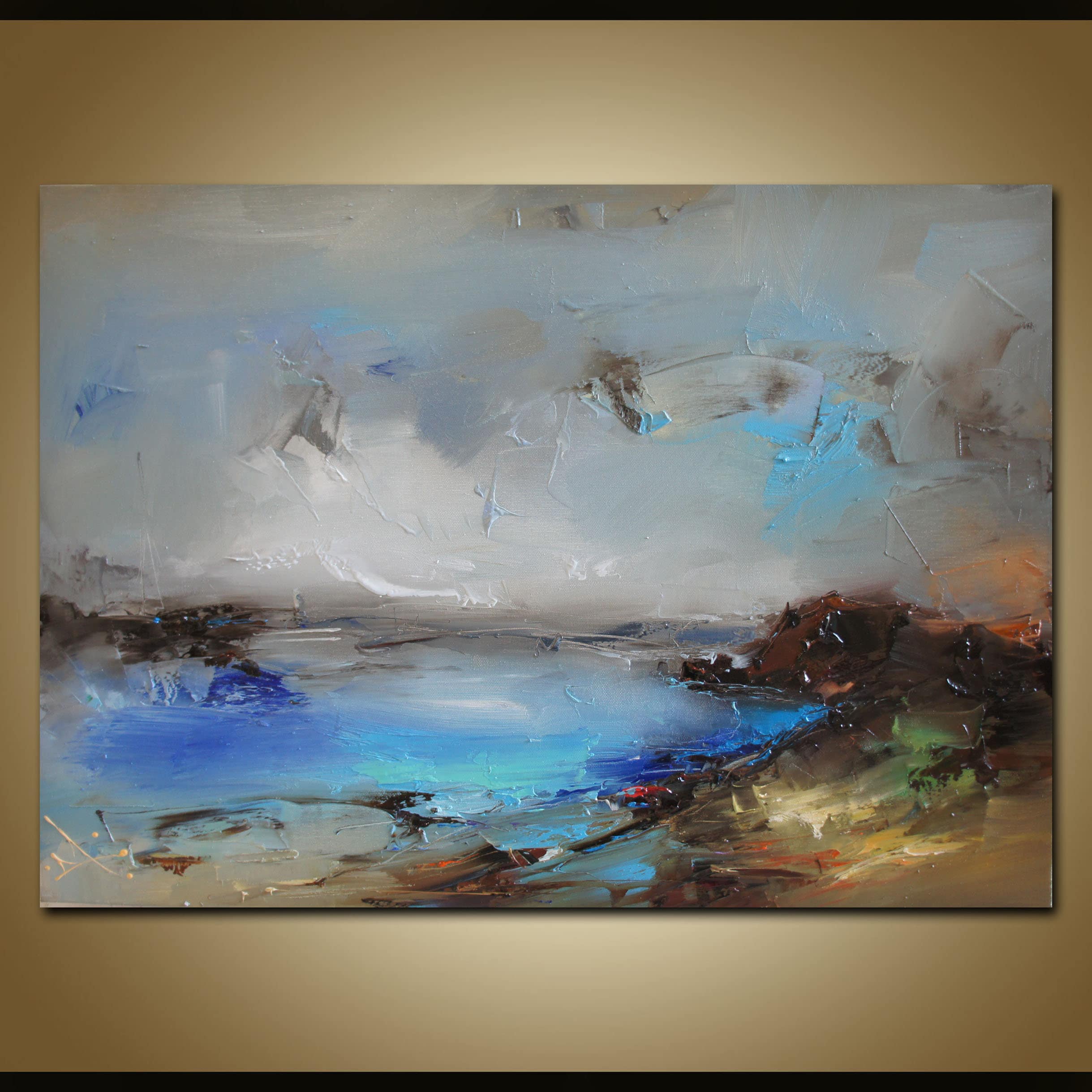 Abstract Oil Paintings Of Landscape
