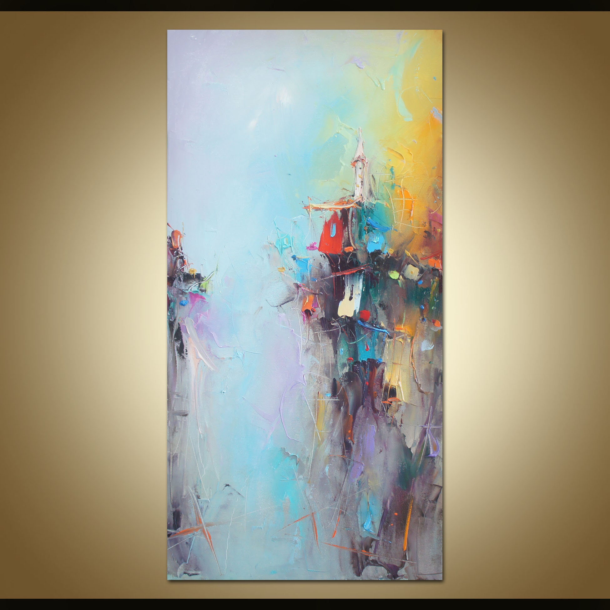 Abstract Art, Oil Painting, Abstract Canvas Painting, Original Painting ...