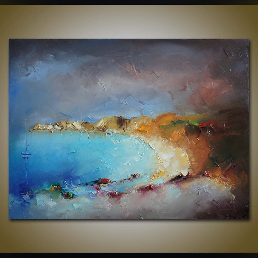 Extra Large Painting on Canvas Original Oil Painting Landscape ...