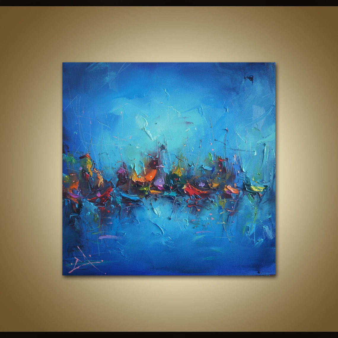 Abstract Oil Painting, Oil Painting Abstract, Canvas Wall Art, Abstract ...