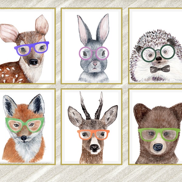 Funny Animal Prints - Etsy