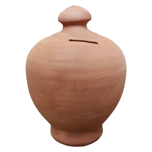 Pottery Piggy Bank Pottery Money Box Ceramic Money Jar - Etsy