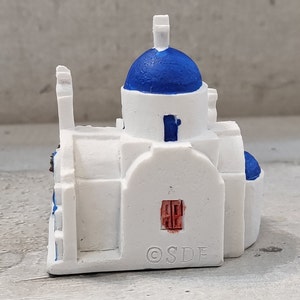 Santorini Greek Church - Greek Miniature Church, a Beautiful Greek ...
