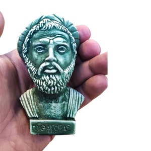 Pythagoras Bust Head Pythagoras Statue Handmade Statue Greek Pythagoras ...