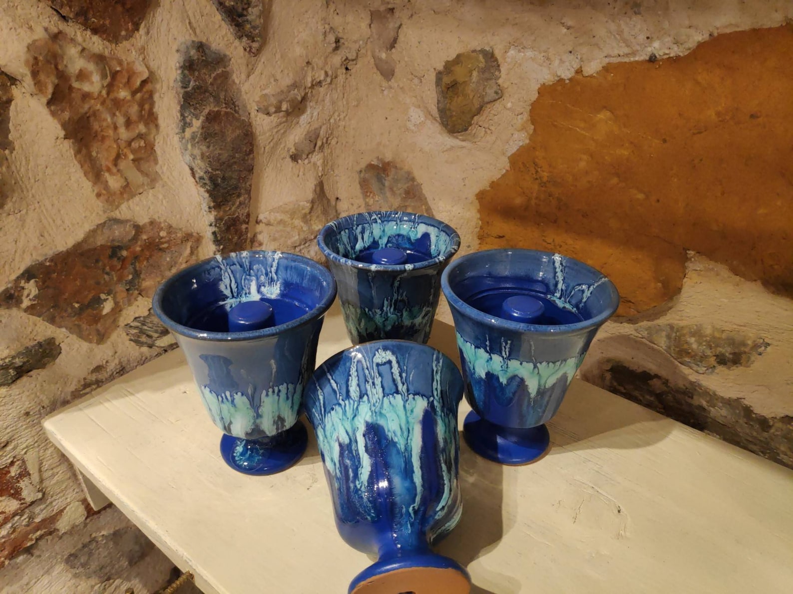 Set of Four 4 Pythagoras Cups Pythagoras Mugs - Etsy