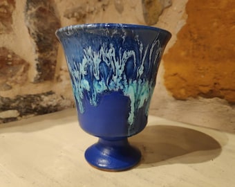 Pythagoras Cup With Acropolis of Athens, Handmade Greek Ceramic Mug ...