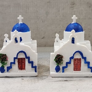 Santorini Greek Church - Greek Miniature Church, a Beautiful Greek ...