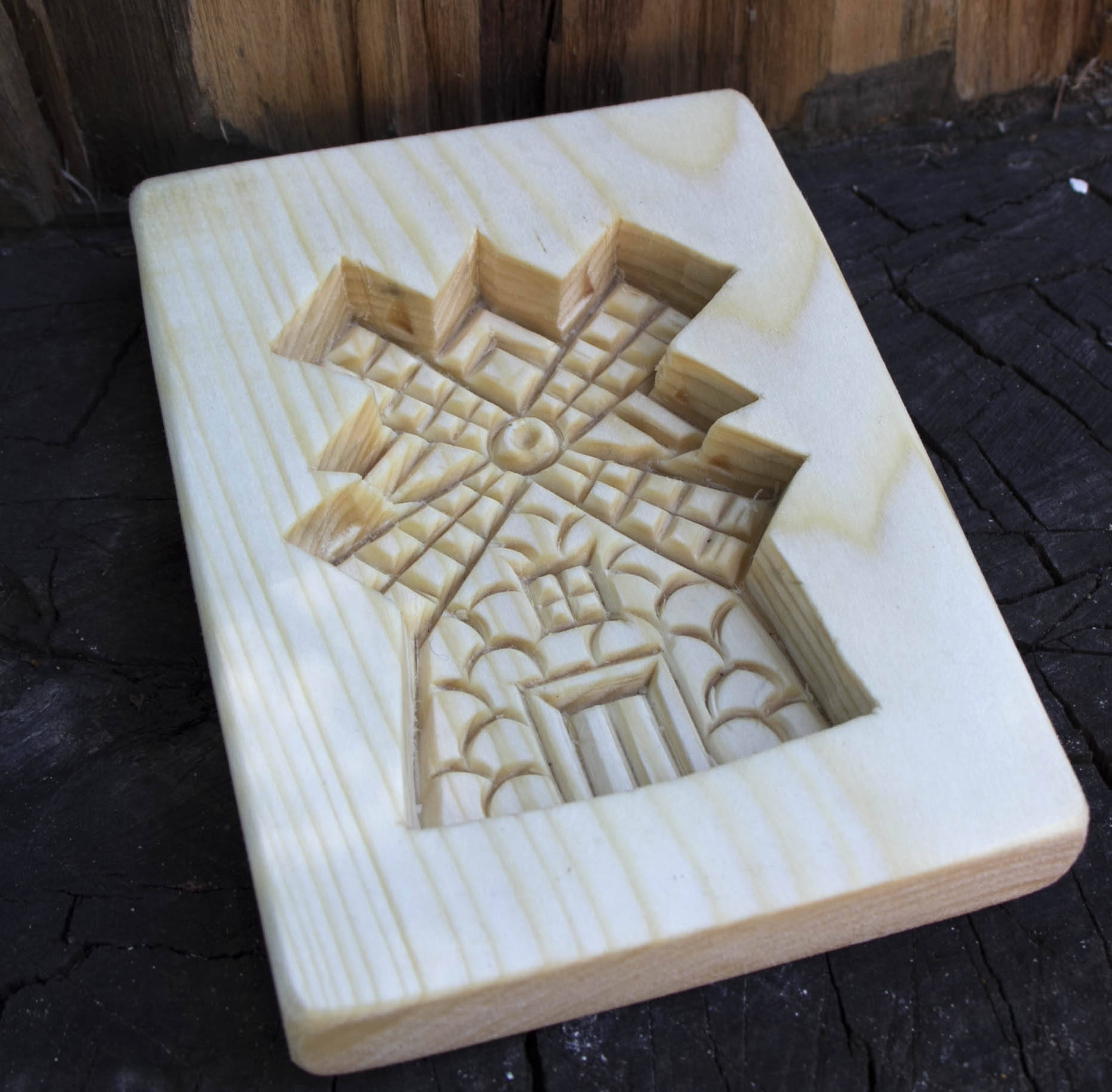 Windmill Wooden Form for Baking Wood Cookie Mold - Etsy