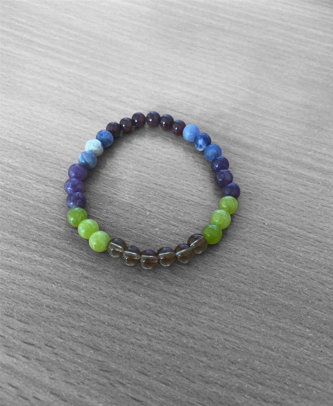 OCD Obsessive Compulsive Disorder Support Gemstone Bracelet - Etsy
