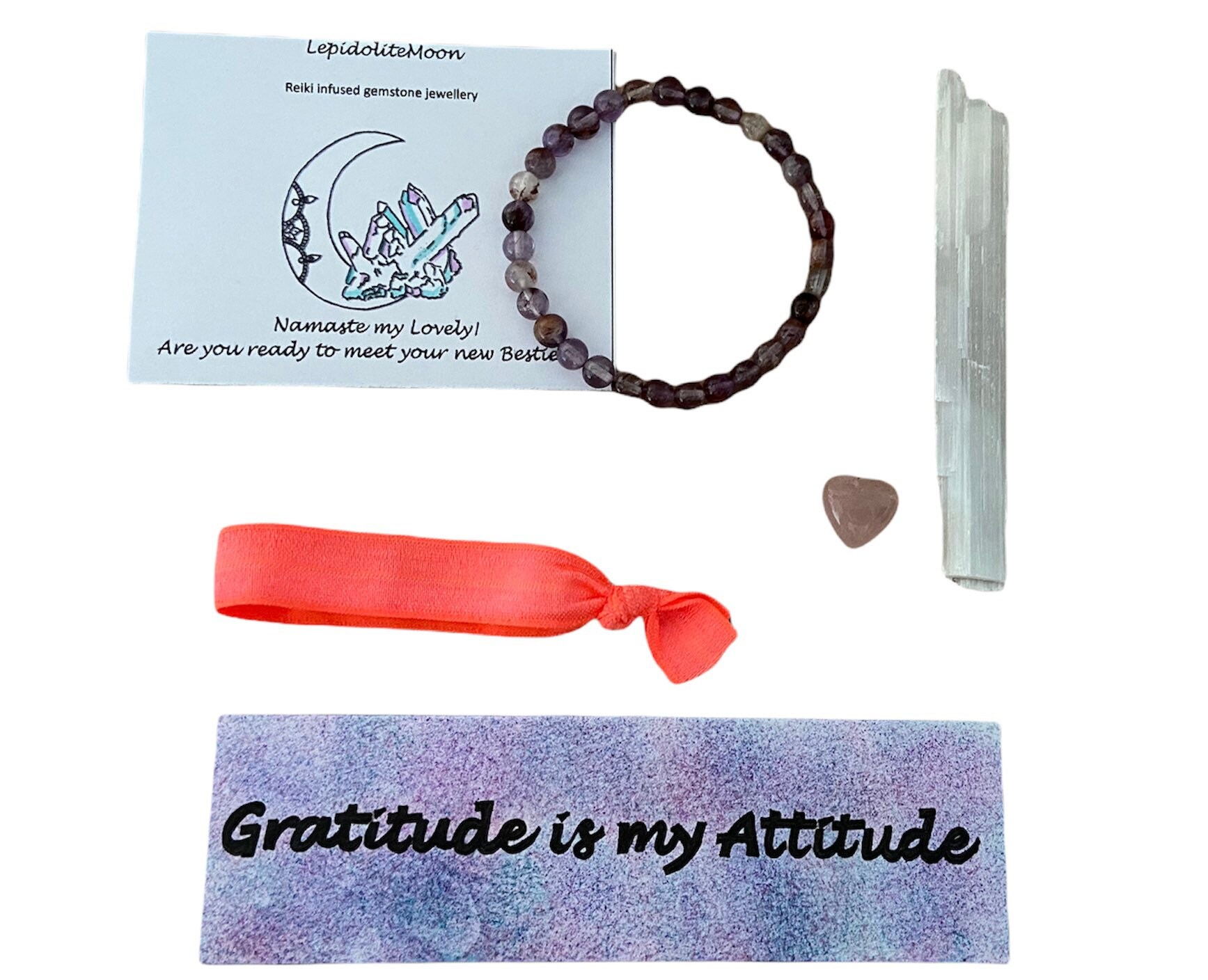 OCD Obsessive Compulsive Disorder Support Gemstone Bracelet | Etsy