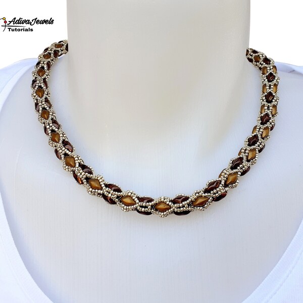 Superduo Necklace - Etsy