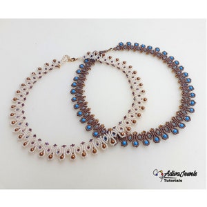 Beading Pattern, DIY Beaded Necklace, dory Necklace Tutorial - Etsy