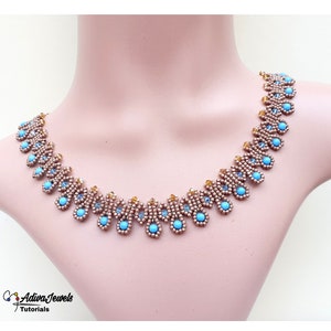 Beading Pattern, DIY Beaded Necklace, dory Necklace Tutorial - Etsy