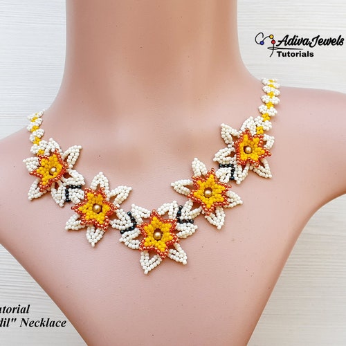 Tula Flower Pendant PDF Pattern Tutorial INSTANT DOWNLOAD - Etsy