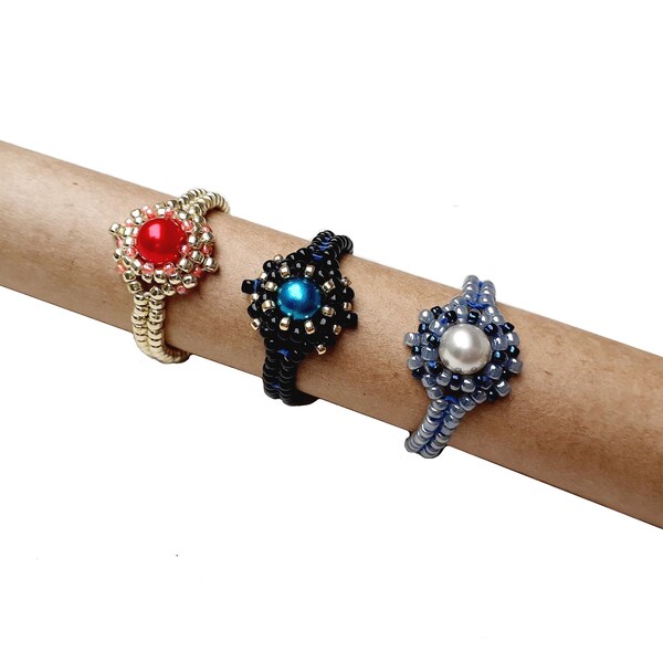 Bead Ring Tutorial - Etsy