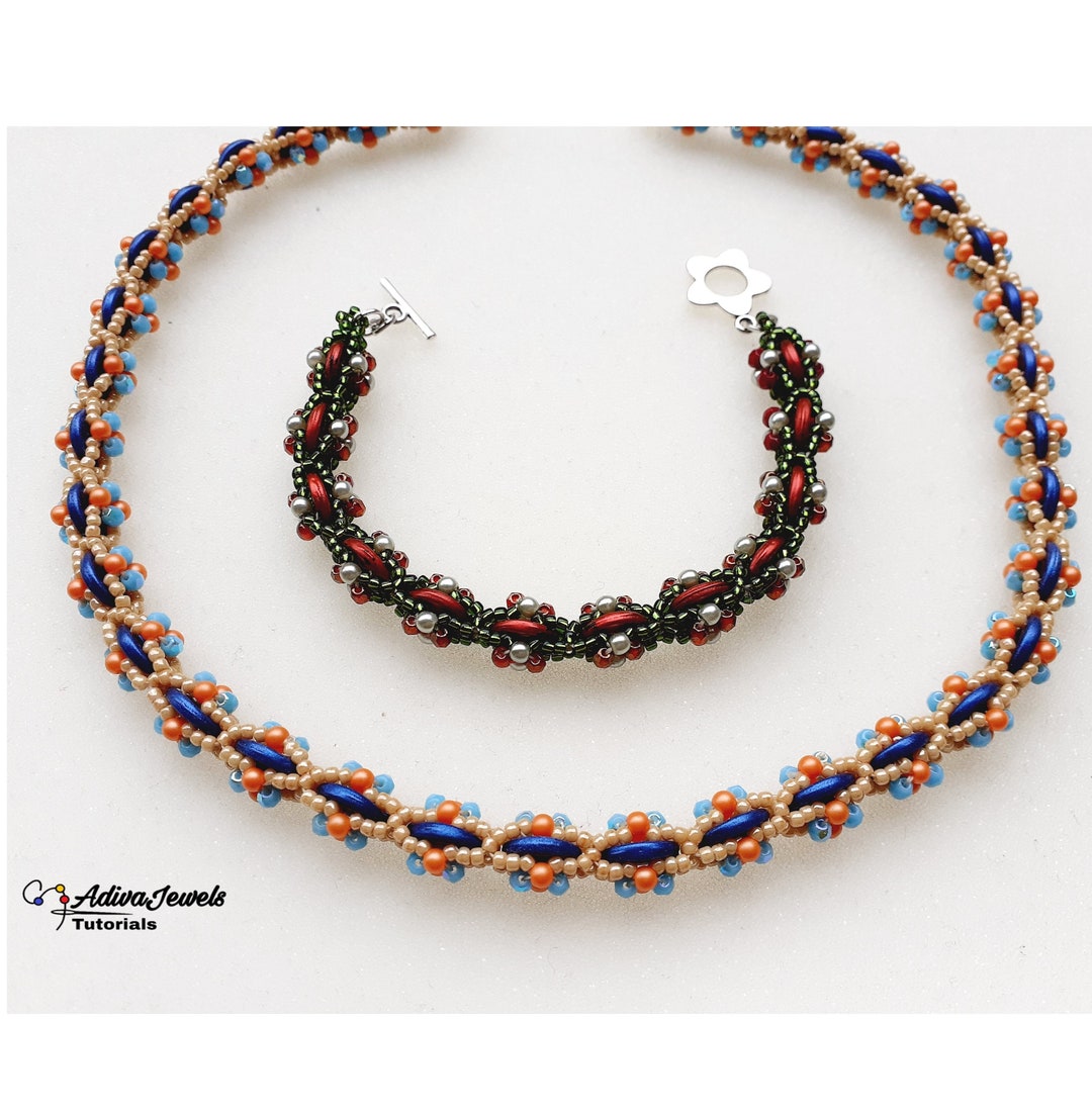 Beading Rope Tutorial yara Necklace or Bracelet - Etsy