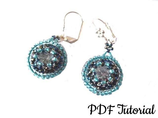 Seed Beads Tutorial, Centerpiece Bracelet Design, "evil Eye" PDF ...