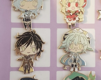 Genshin Impact Enamel Pin Collection Set II - Etsy