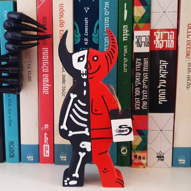 Devil Wood Figure - Etsy