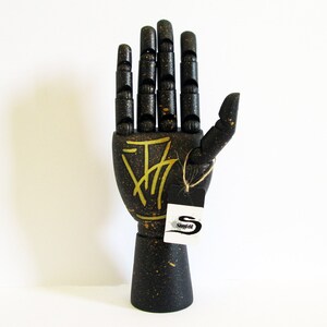Palmistry Moon Phase Hand - Poseable Mannequin, Gypsy Esoteric Gothic ...