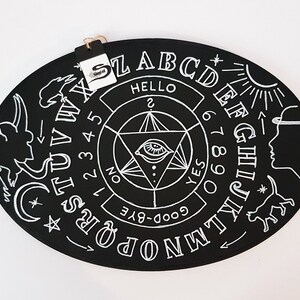 Spirit talking board Hand painted ghost summoning tool | Etsy