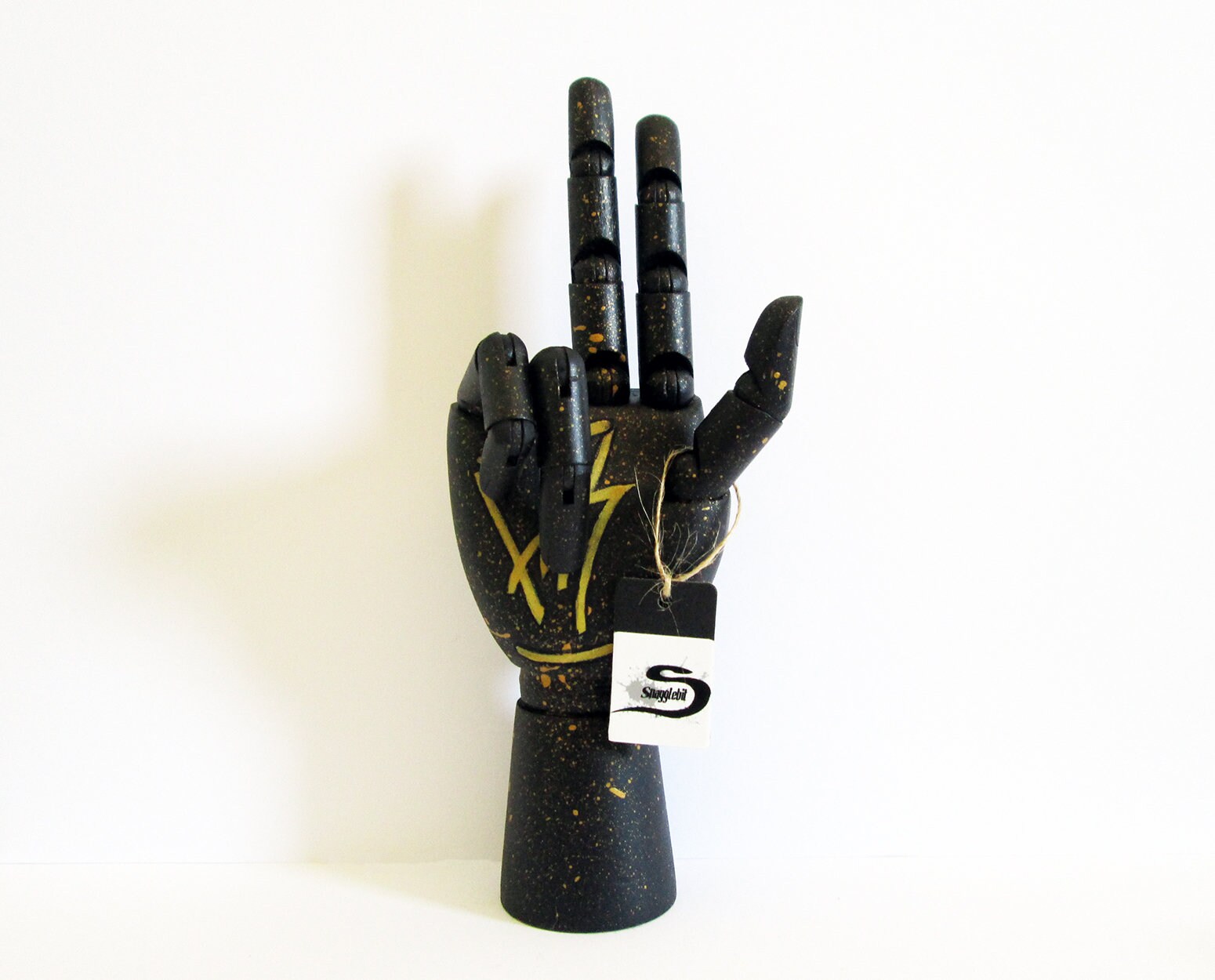 Palmistry Moon Phase Hand - Poseable Mannequin, Gypsy Esoteric Gothic ...