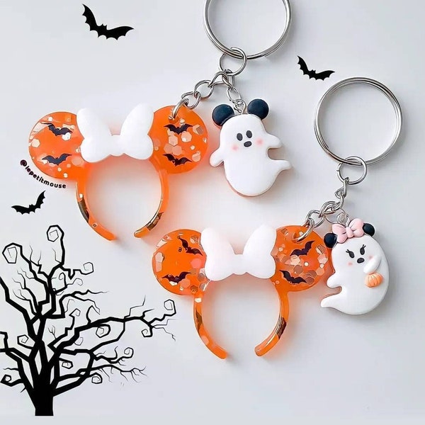 Mickey Mouse Halloween Keychain - Etsy