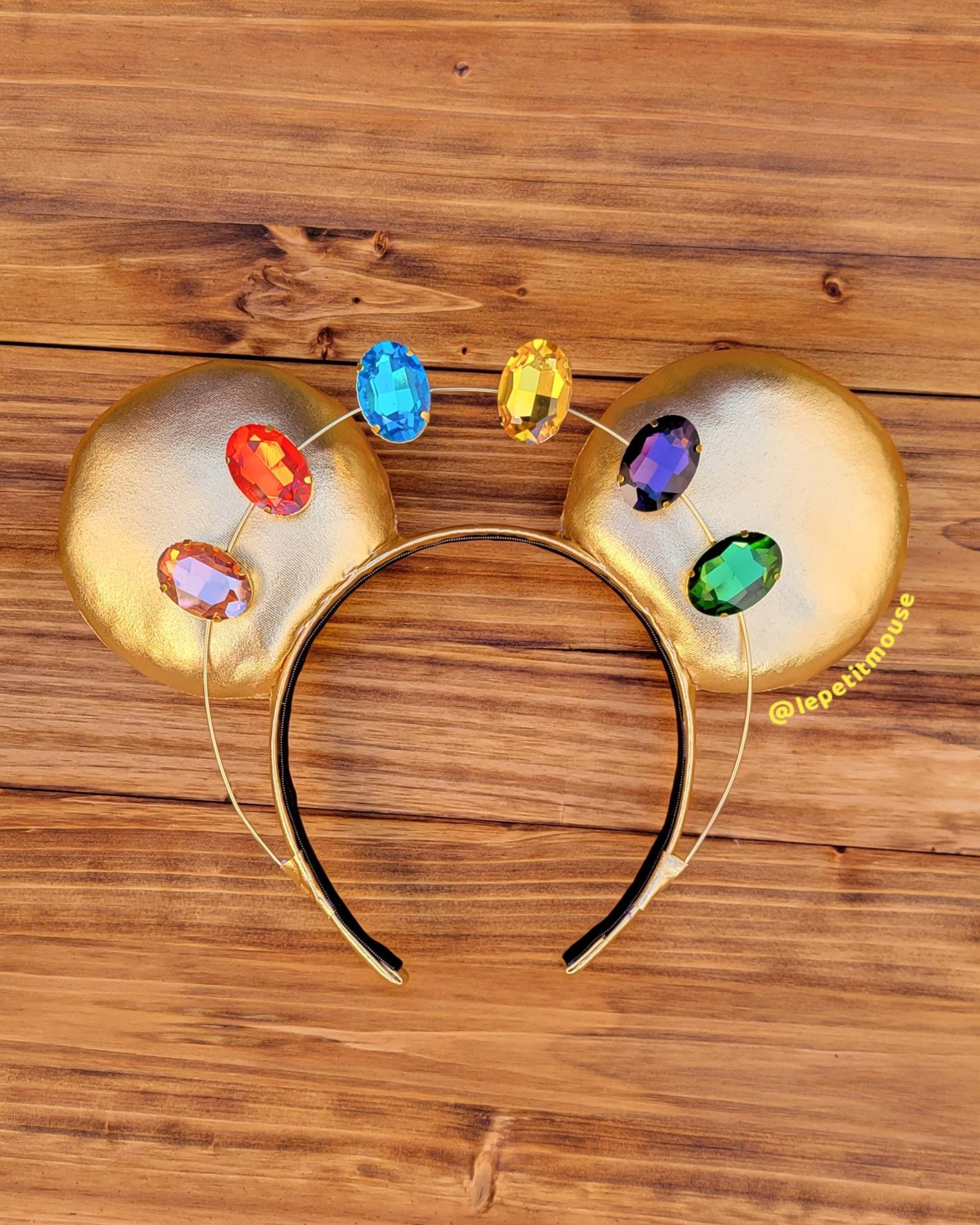 PREORDER 4-6 WEEKS Gauntlet Infinity Stones Halo Mouse Ears by - Etsy