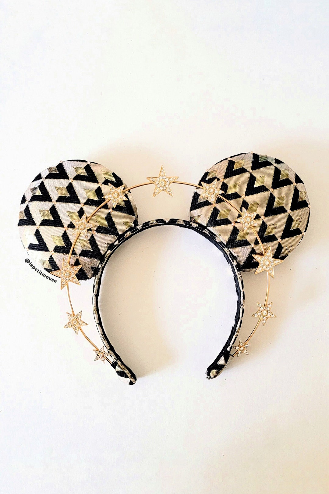 Gatsby Roaring 20's Star Halo Crown Mouse Ears by Le Petit Mouse - Etsy