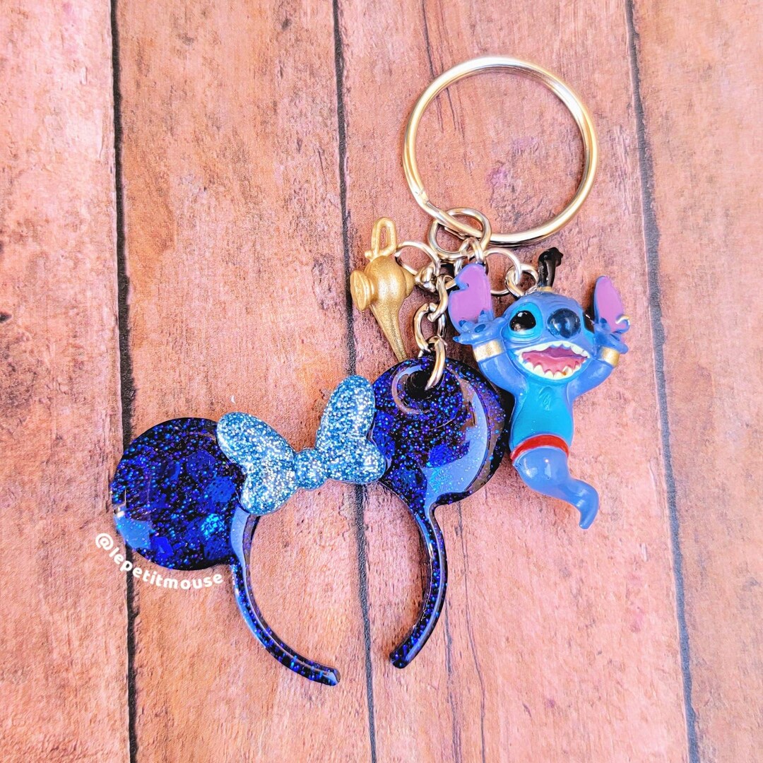 Stitch Genie Style Inspired Mouse Ears Keychain by Le Petit Mouse - Etsy