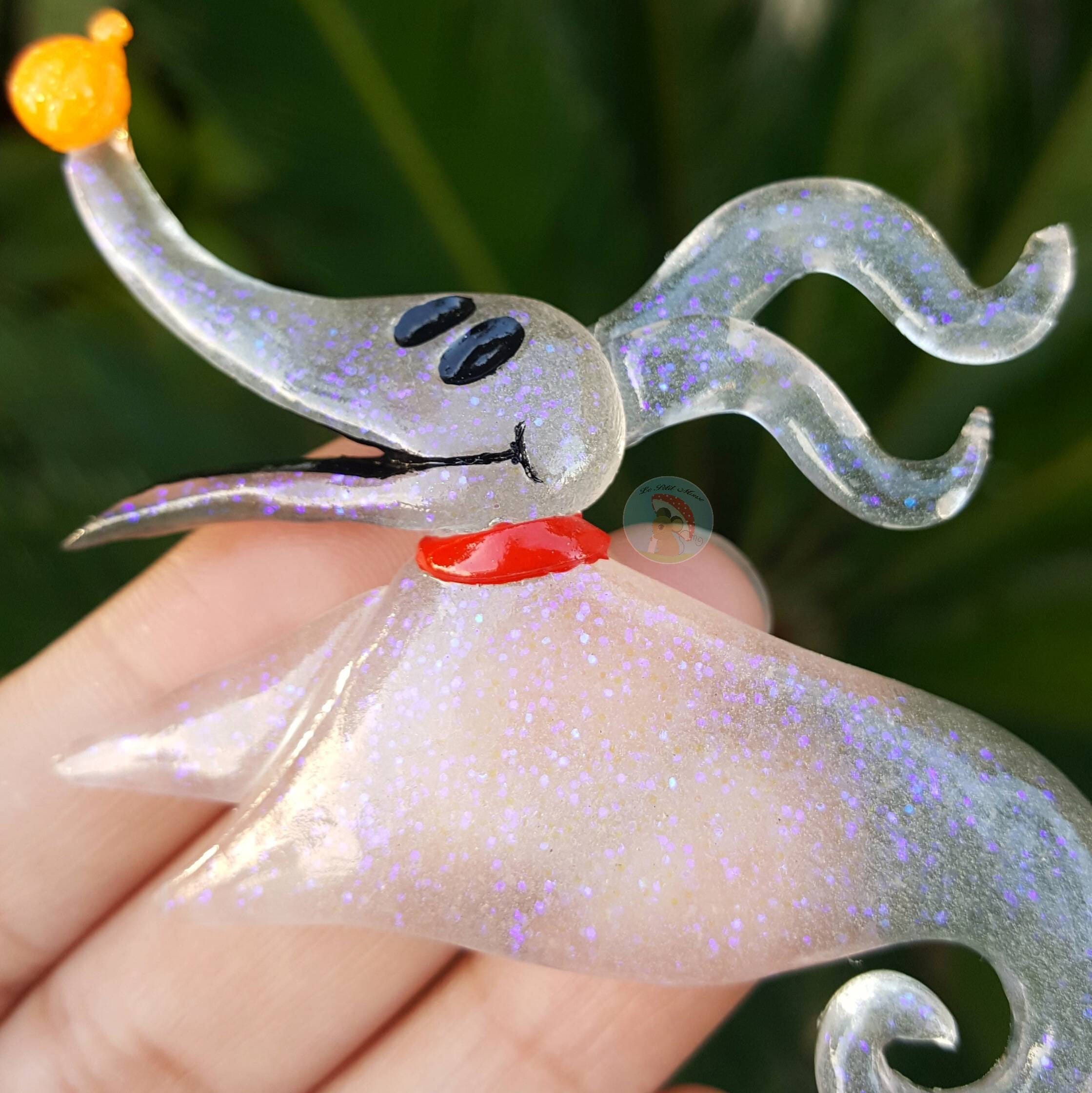 Aqua Glowing Ghost Dog Pin by Le Petit Mouse | Etsy