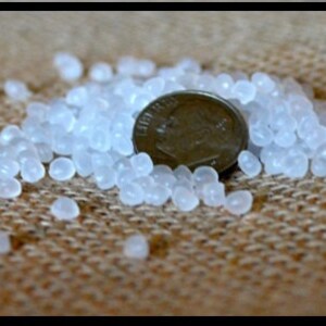 Plastic Poly Pellets Beads for Crafts - New Virgin Unused Natural ...
