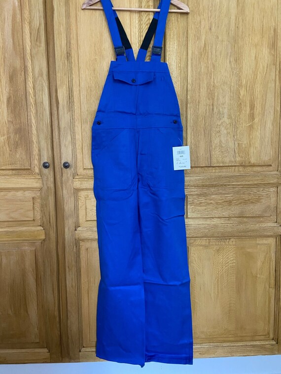 NOS - French 'Bugatti Bleu' Rail Worker's French Work… - Gem