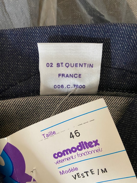 NOS - French Denim 100% Cotton Chore Jacket / Work We… - Gem