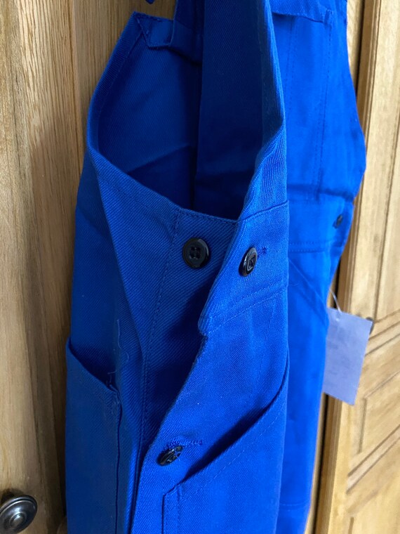 NOS - French 'Bugatti Bleu' Rail Worker's French Work… - Gem