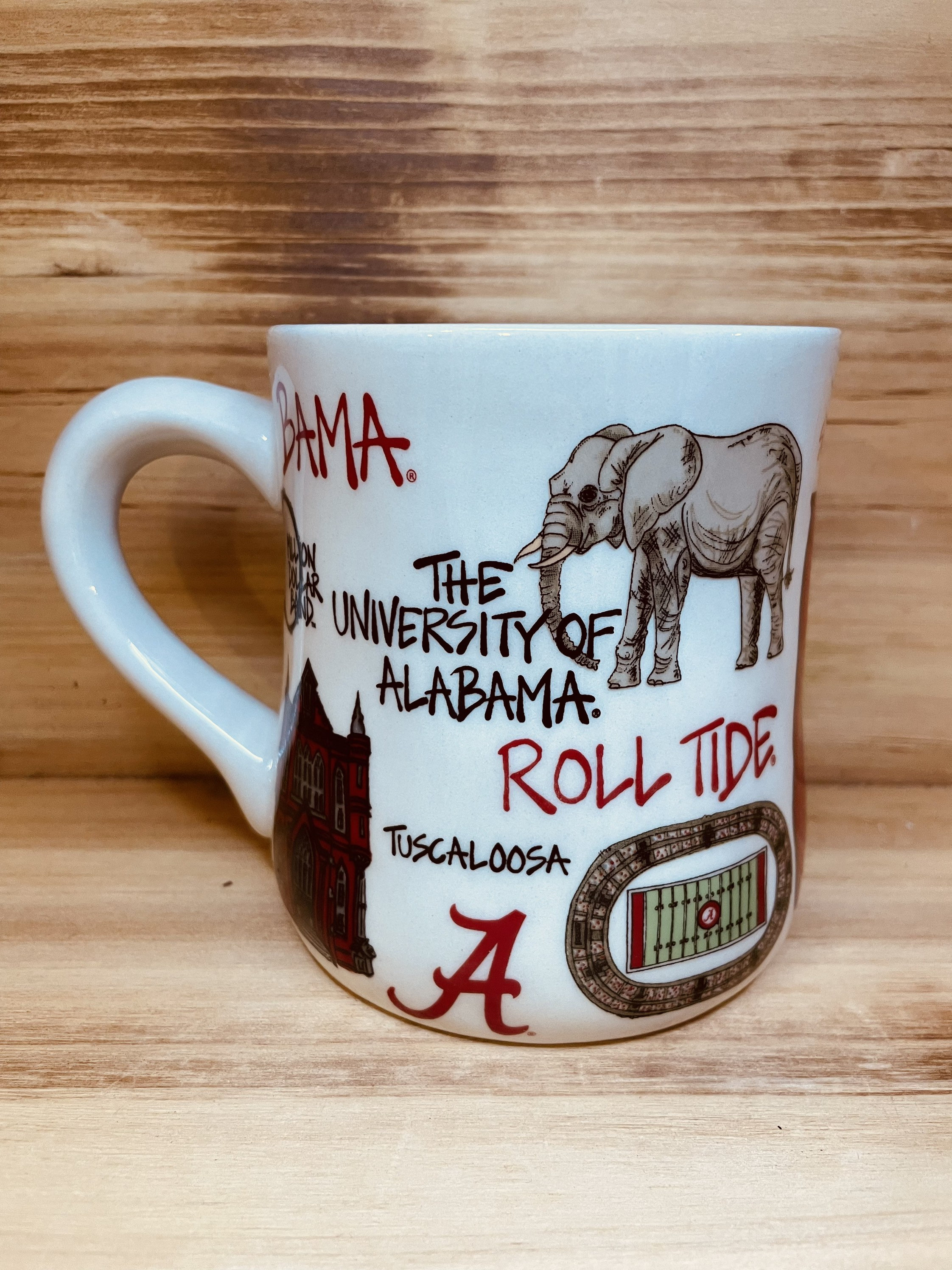 Licensed University of Alabama Ceramic Coffee Mug With My - Etsy