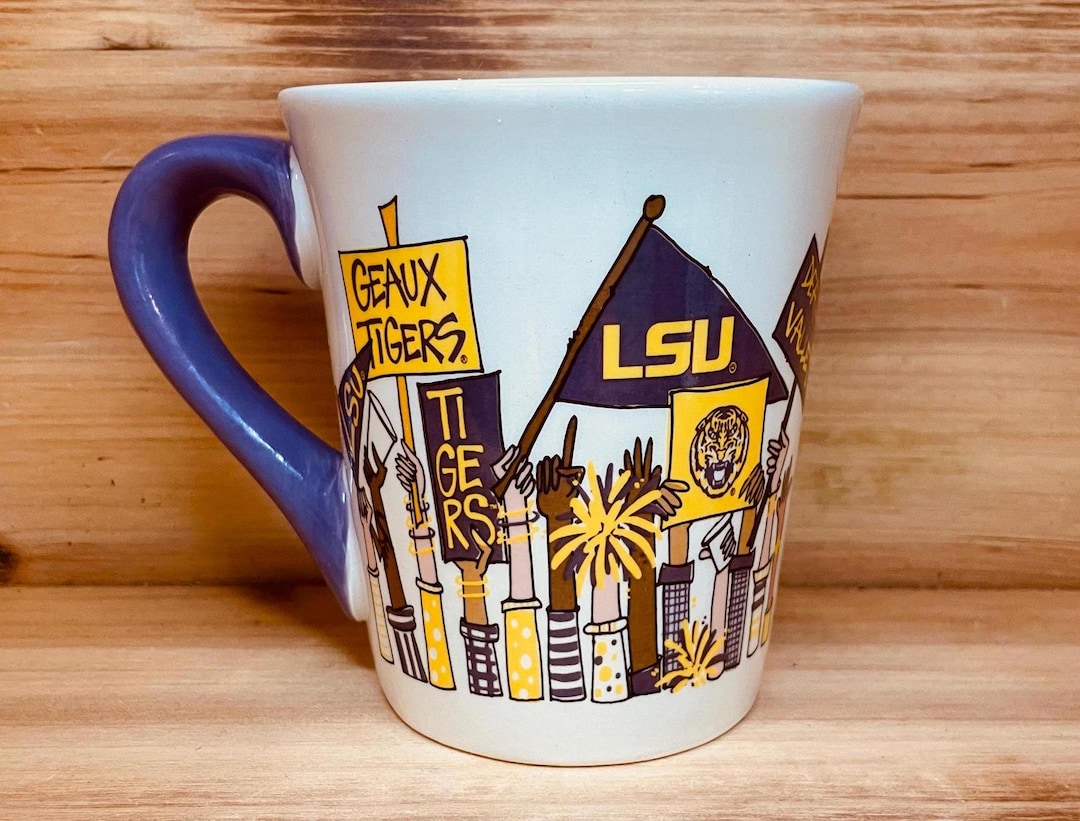 Licensed Louisiana State University, LSU Tigers Collegiate Coffee Mug ...