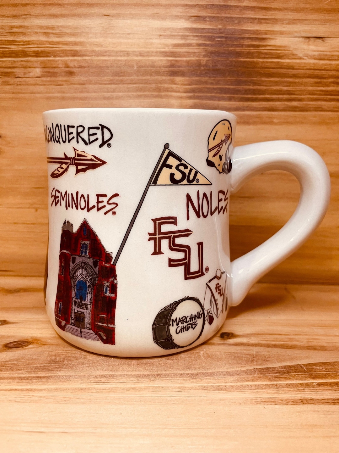 Licensed Florida State University, FSU, Collegiate Coffee Mug With My ...